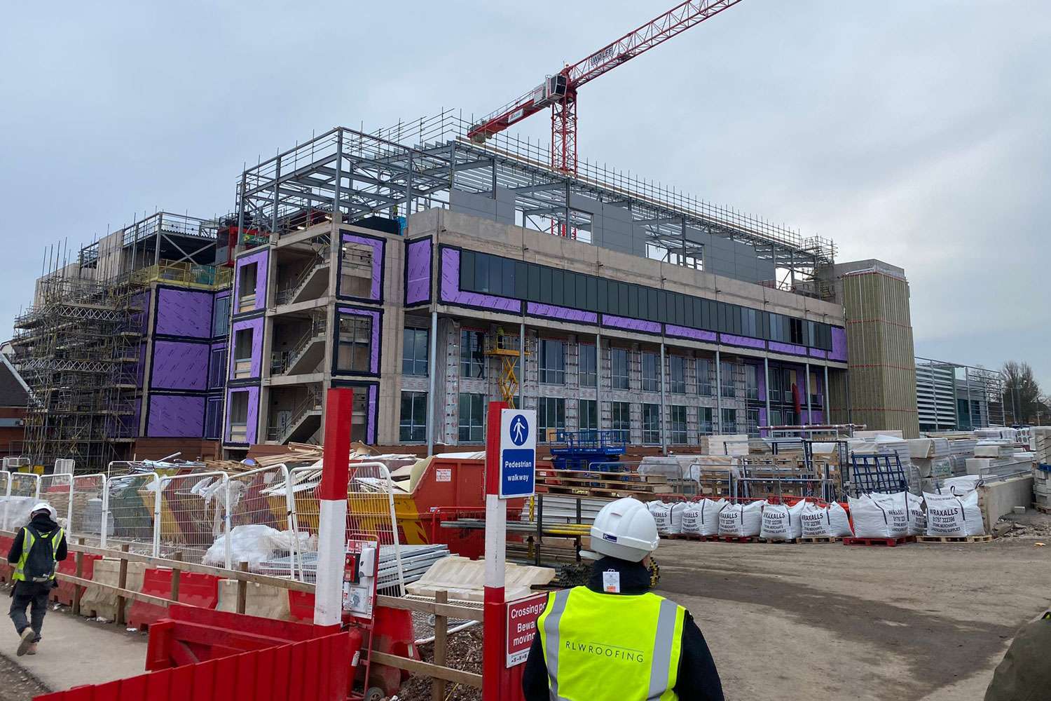 Heartlands Hospital, Birmingham - RLW Roofing